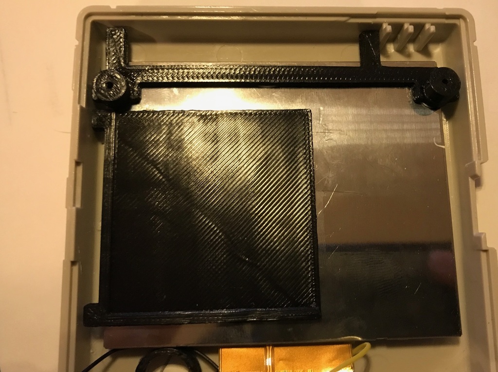 Gameboy Zero LCD Controller Bracket by Rittai 3D Design | Download free ...