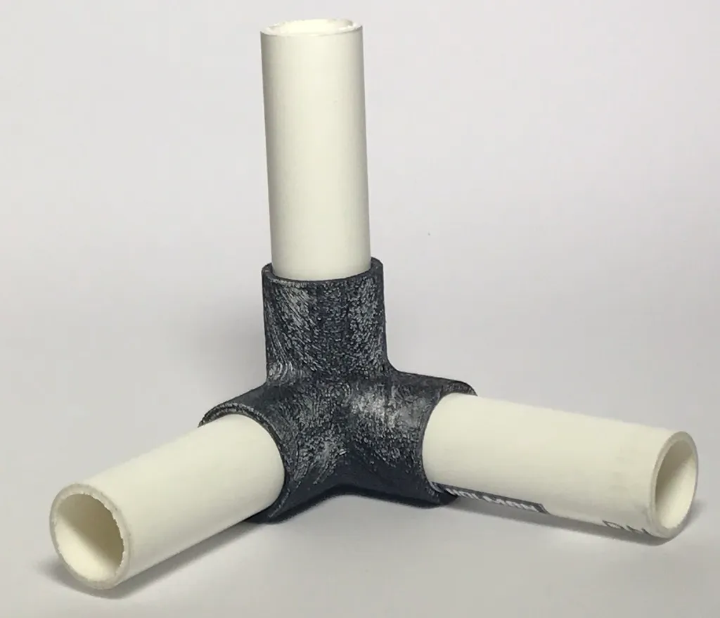 PVC Pipe T-Joint/L-Joint Adaptor by Rittai 3D Design | Download free ...