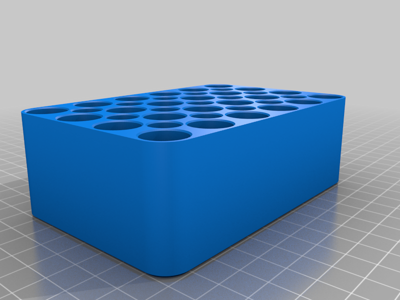 Battery Storage Box (24xAA, 15xAAA) by Rittai 3D Design | Download free ...
