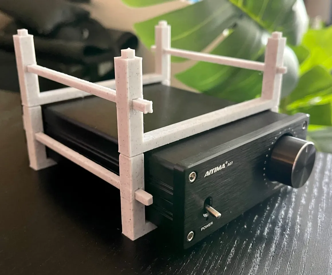 Modular D-Class Amp Rack by CanadianPenguin | Download free STL model ...
