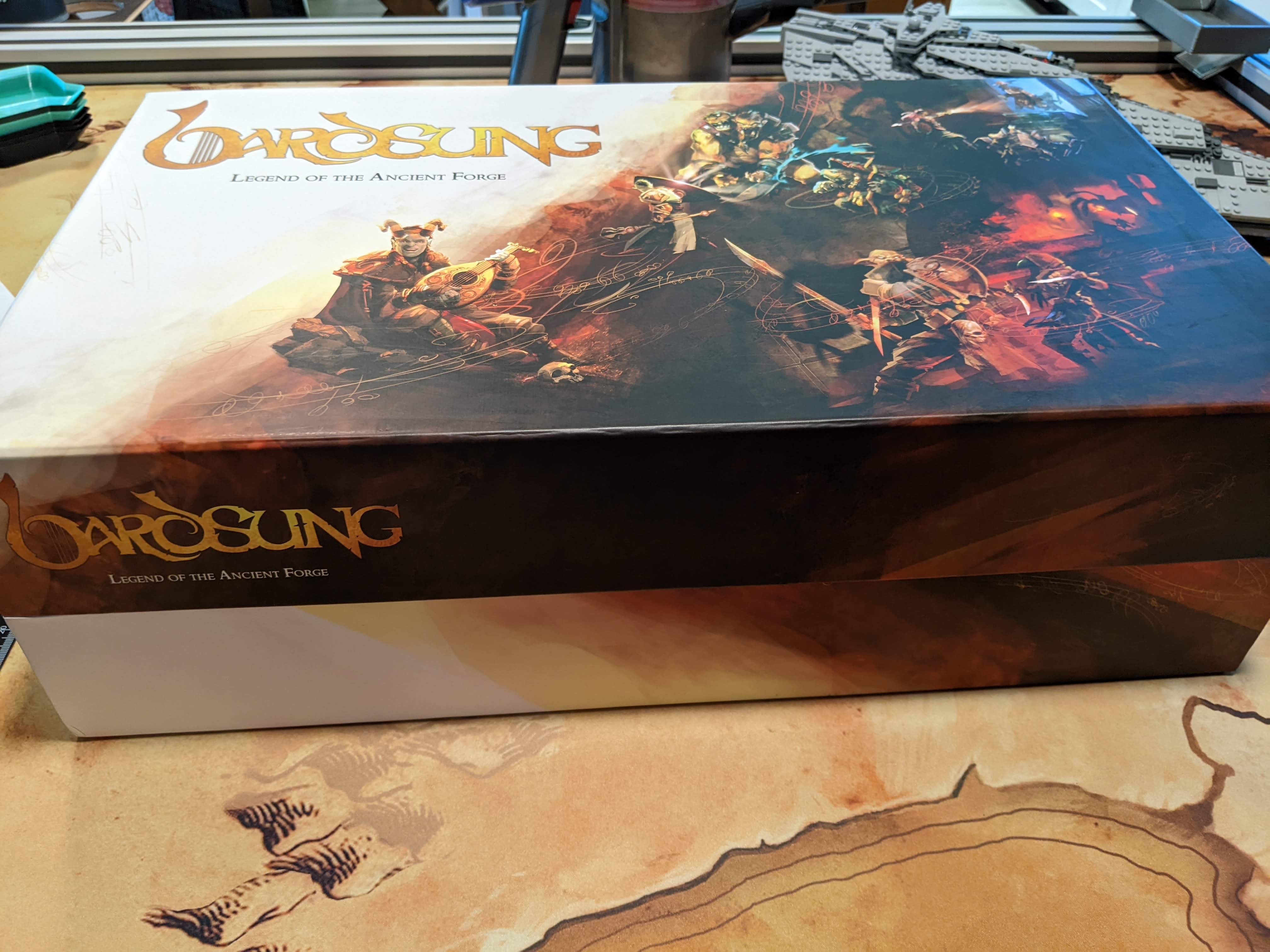 Bardsung retail box insert/organizer - sleeved cards by gameyspirits ...