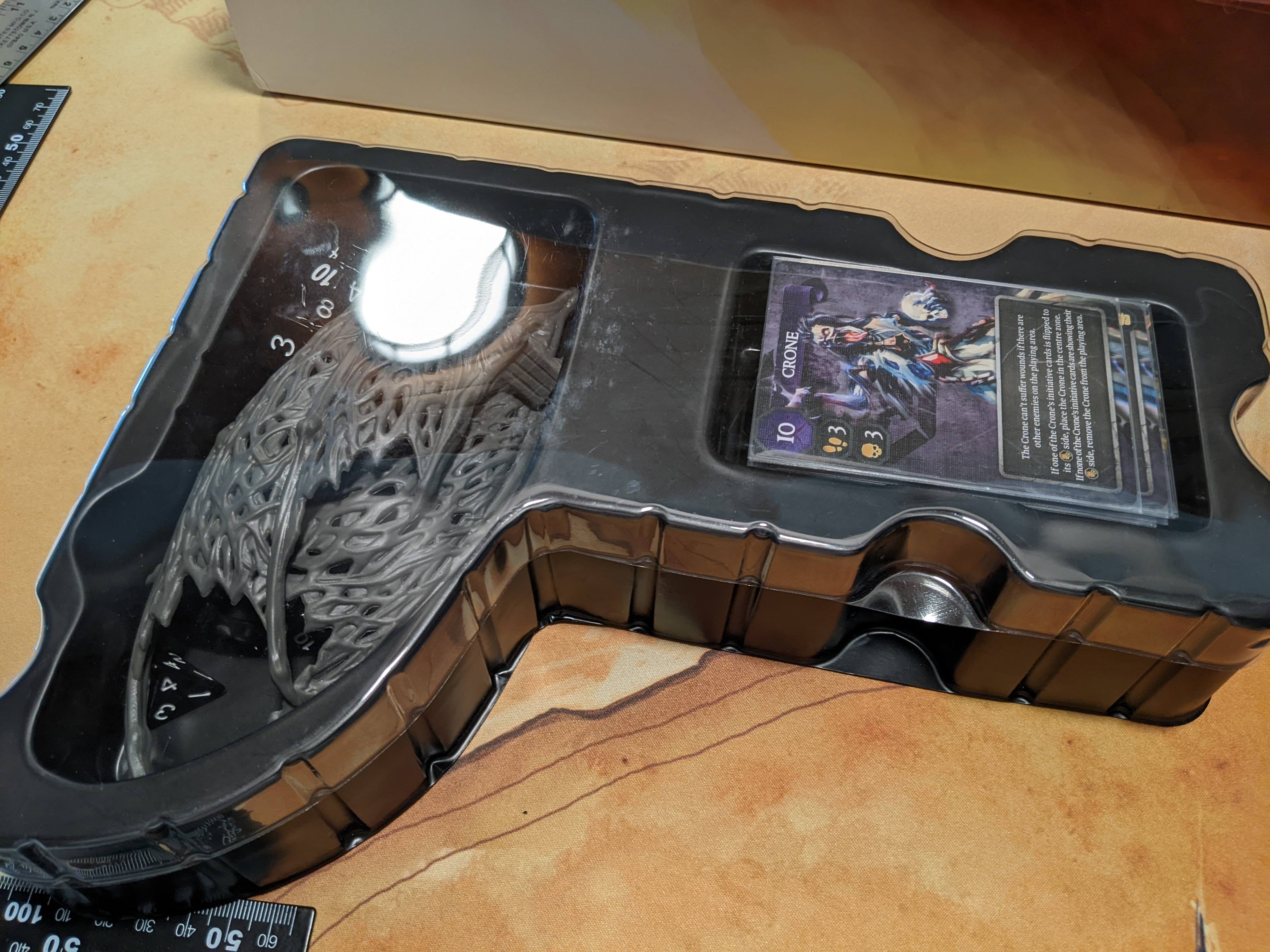 Bardsung retail box insert/organizer - sleeved cards by gameyspirits ...