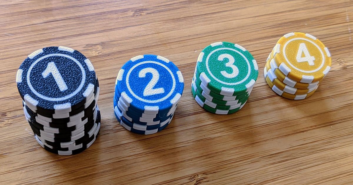 Kids token - earn points for treats by (Lo²)² | Download free STL model ...