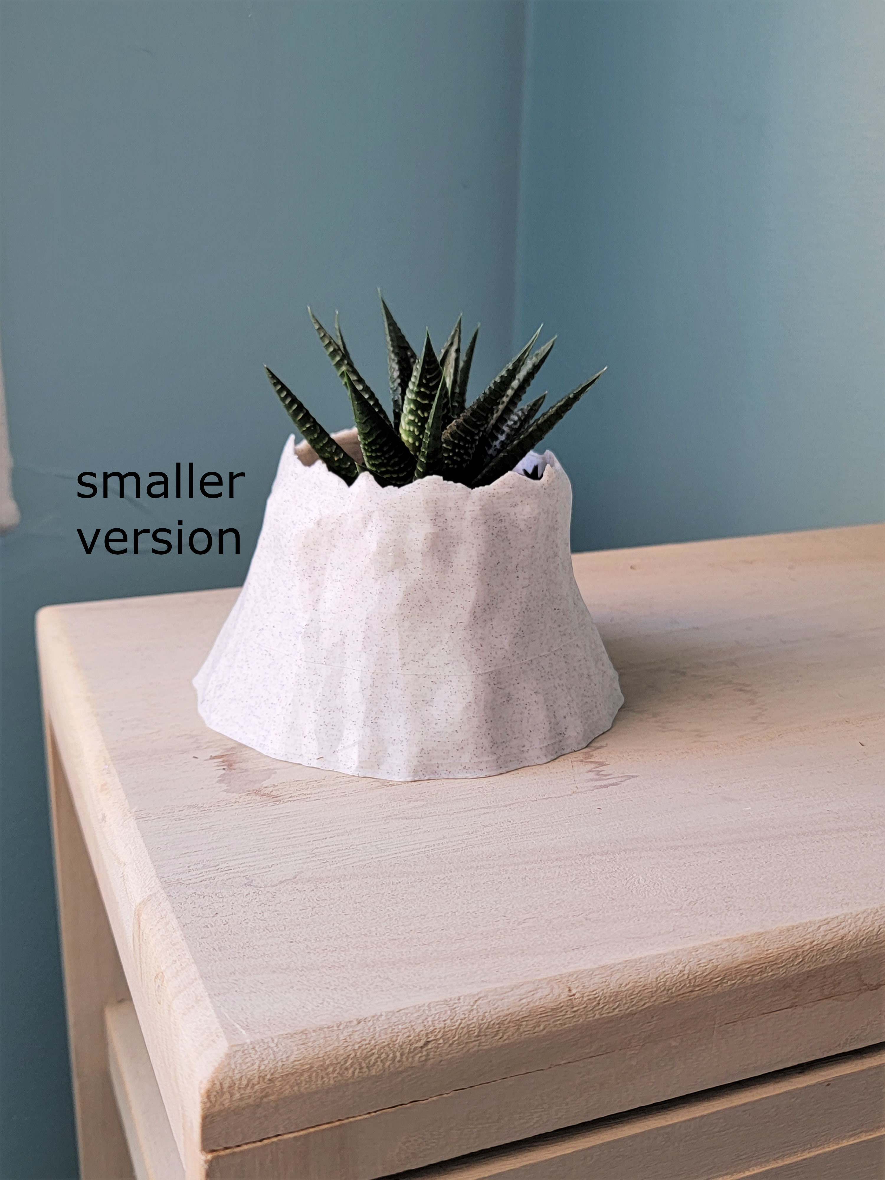 Erupting Volcano Planter by Three_Body_Problem | Download free STL ...