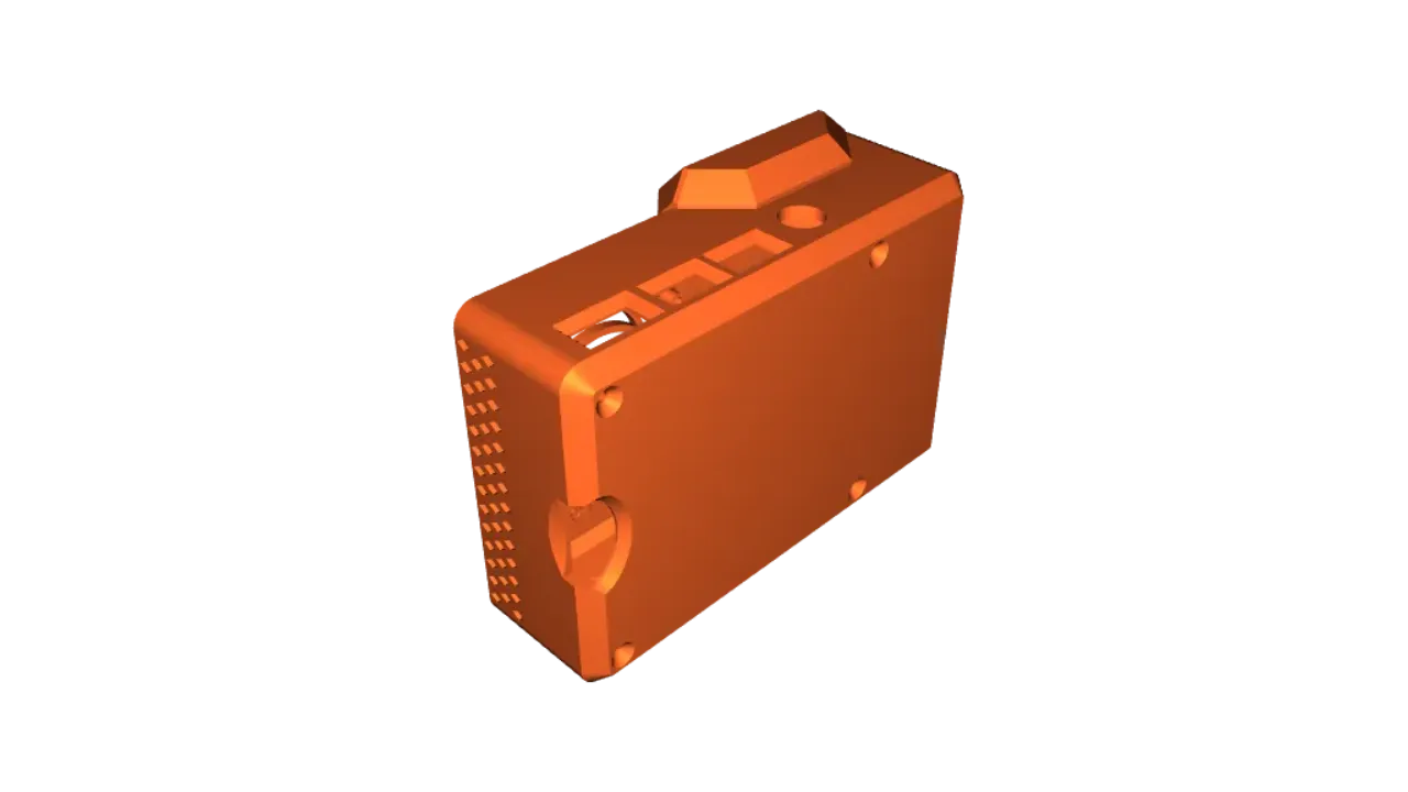 Raspberry Pi 4B Camera Case with Tripod Mount by DeJeR | Download free ...