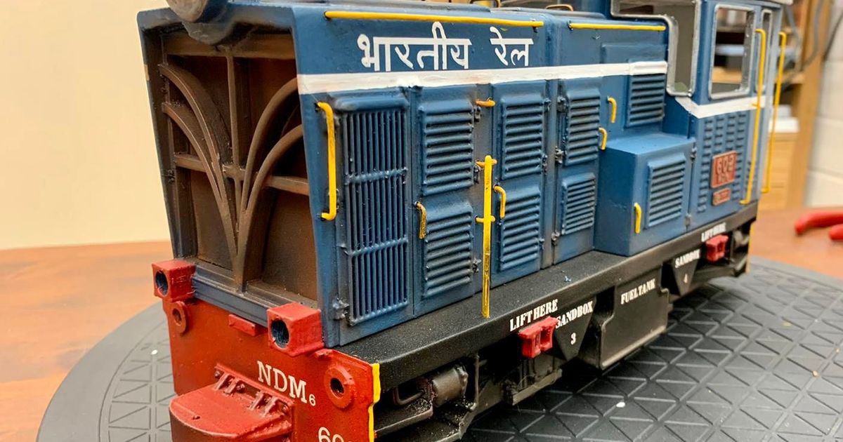 Darjeeling Himalayan Railway - NDM6 diesel locomotive - G-scale/45 mm ...