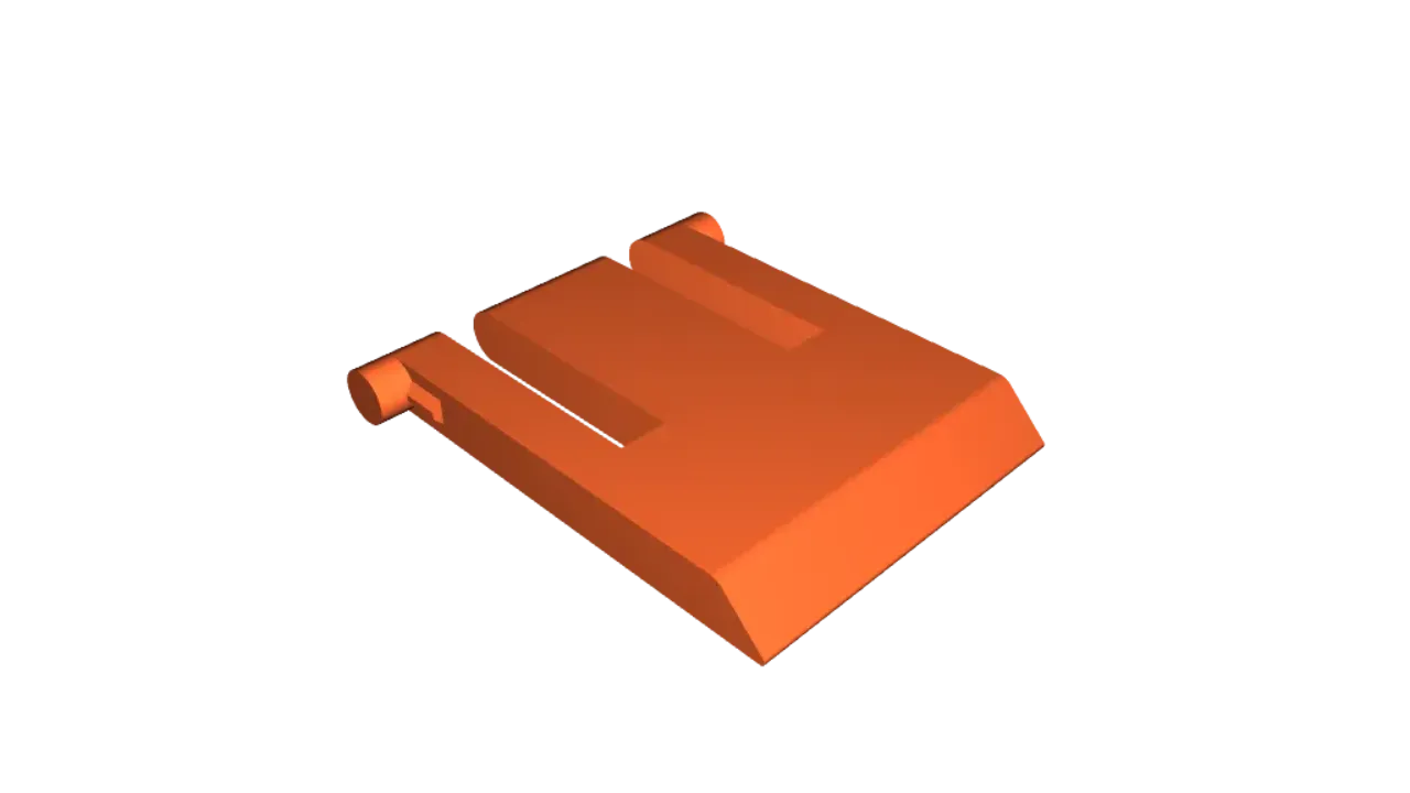 Logitech keyboard leg by marlosm | Download free STL model | Printables.com