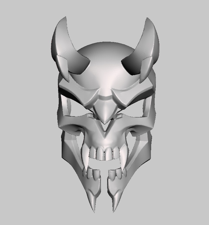 Reaper Hell fire Mask by Jace1969 | Download free STL model ...