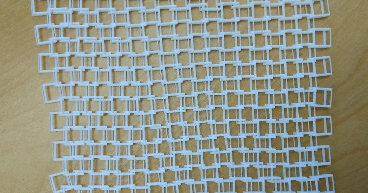 Chainmail - 100x100mm by DsgnPA | Download free STL model | Printables.com