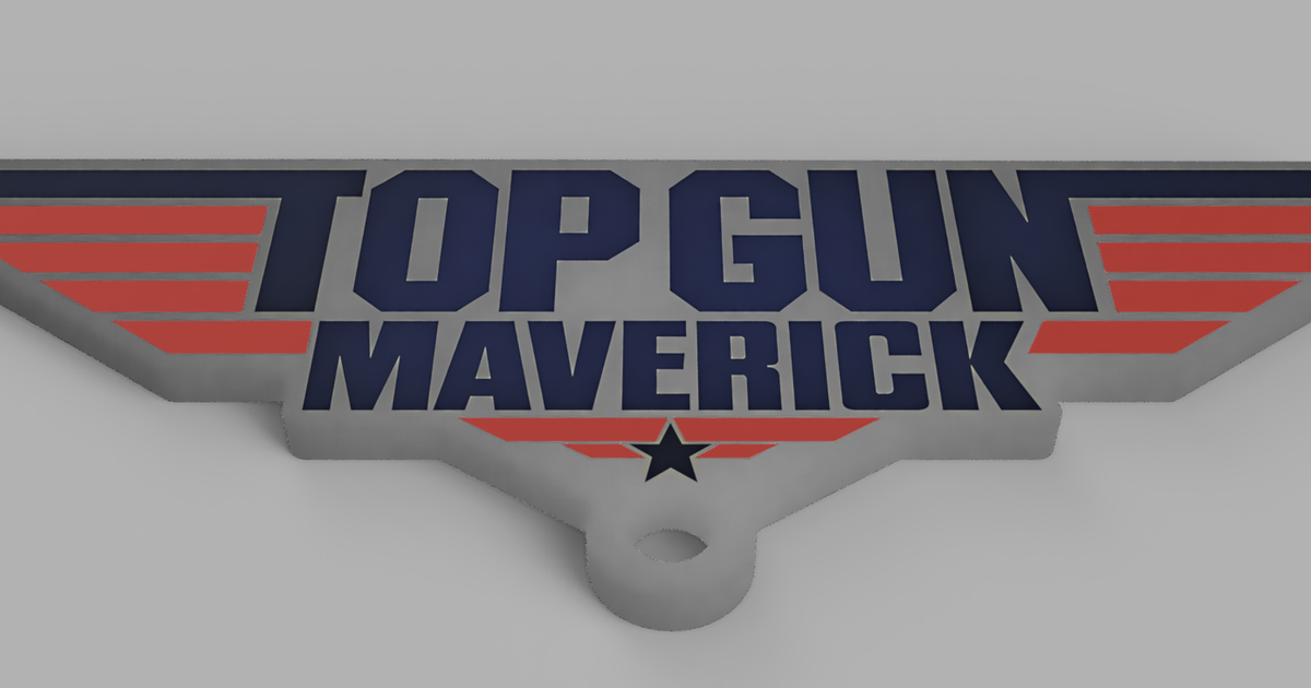 Top Gun Maverick Key holder by Z3Dart&tech | Download free STL model ...