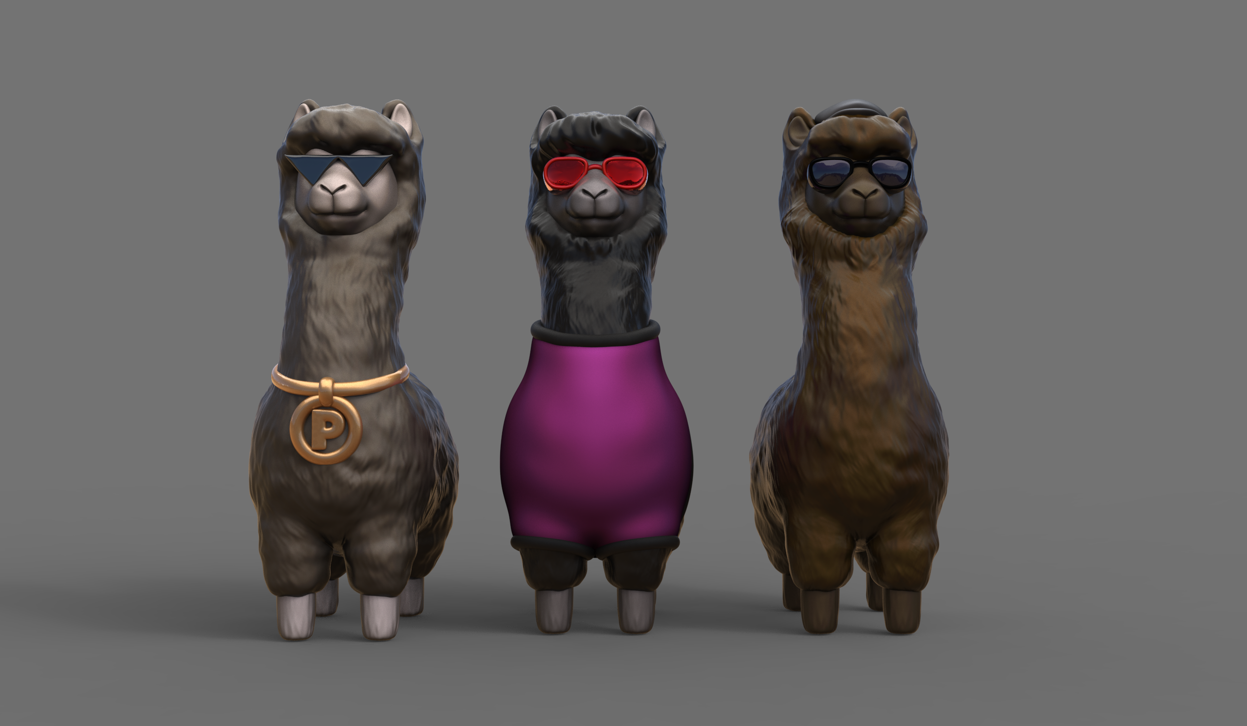 Alpacas by Wekster | Download free STL model | Printables.com