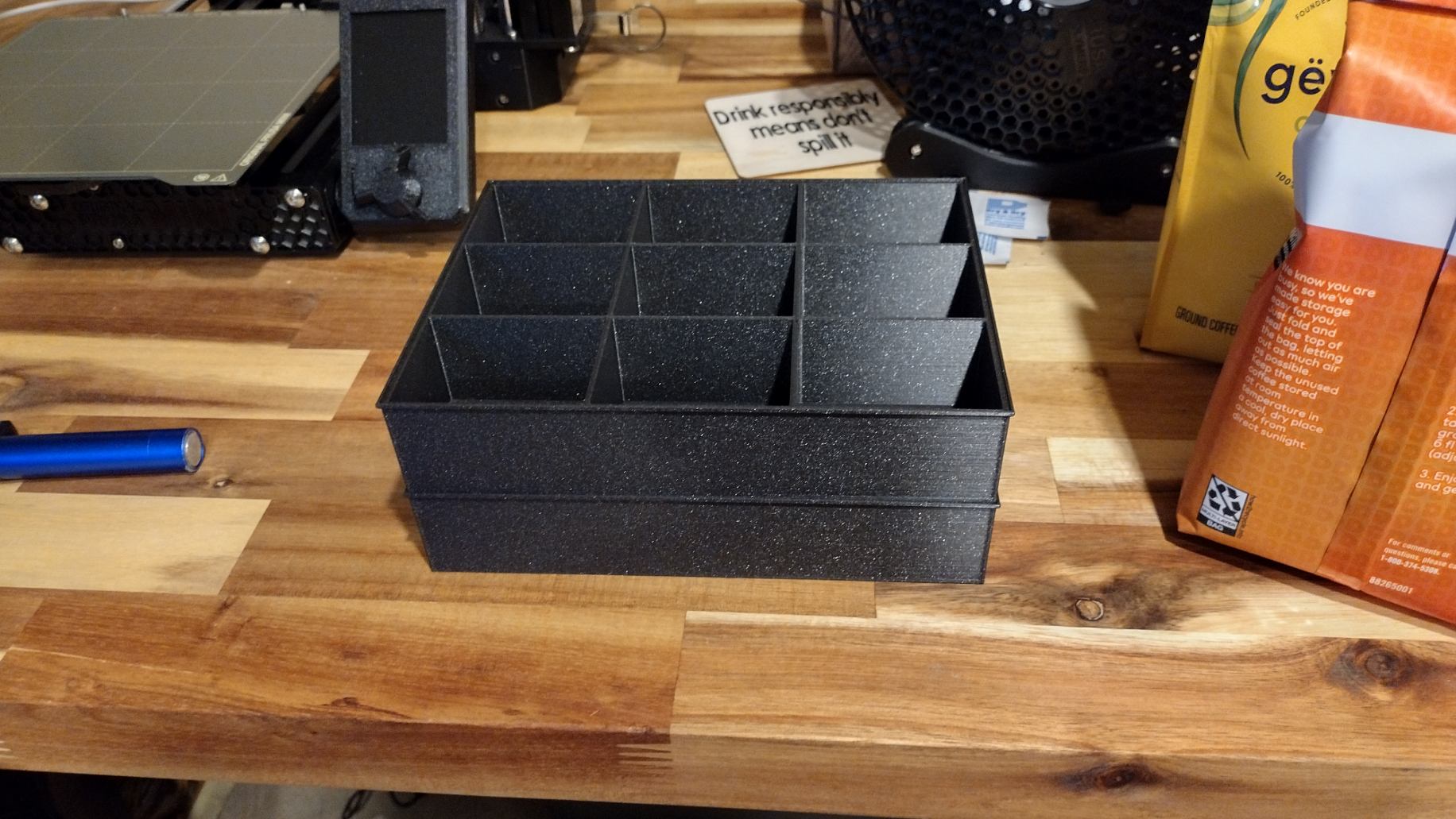 Partitioned stackable containers by ccelwood3 | Download free STL model ...