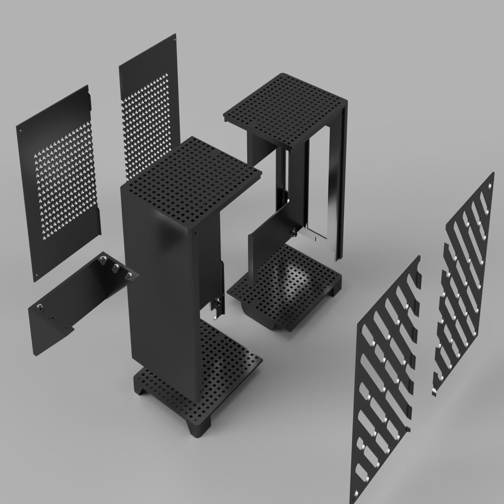 Mini-ITX/Mini-DTX Case Full size GPU by Kilian Gosewisch | Download ...