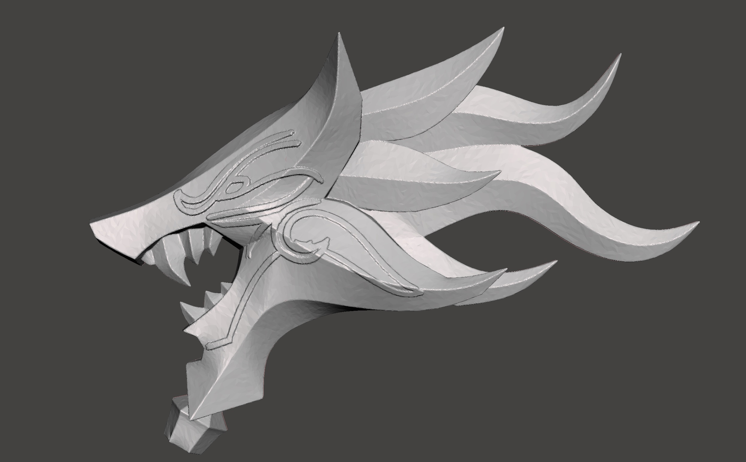Lux Lunar Express Staff by Jace1969 | Download free STL model ...