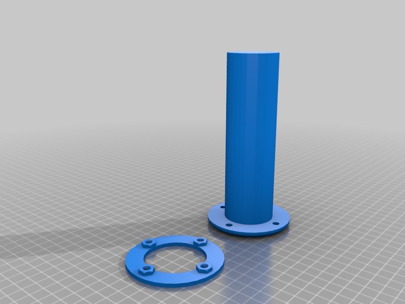 Fishing Rod Holder by SmilingImpact | Download free STL model ...