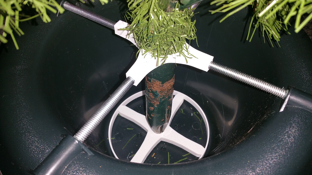 Artificial Christmas Tree to Live Christmas Tree base/stand adapters by ...