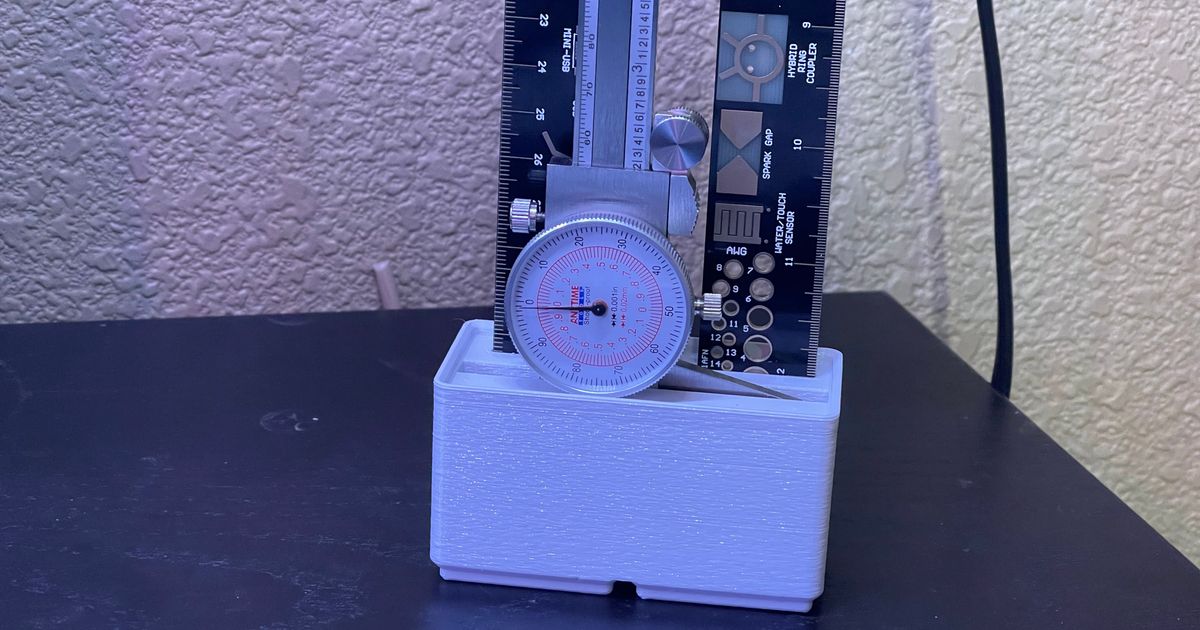 Gridfinity Caliper & PCB Ruler Storage by atucom | Download free STL ...