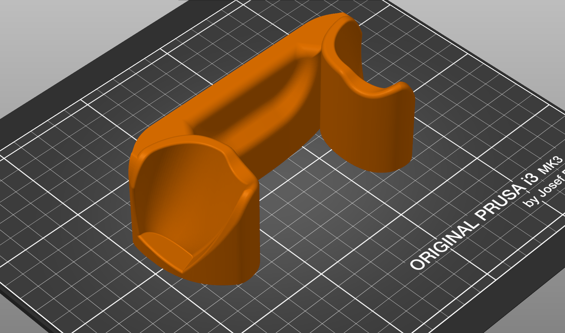 Dual Sense Holder (No Holes) by Splines | Download free STL model ...