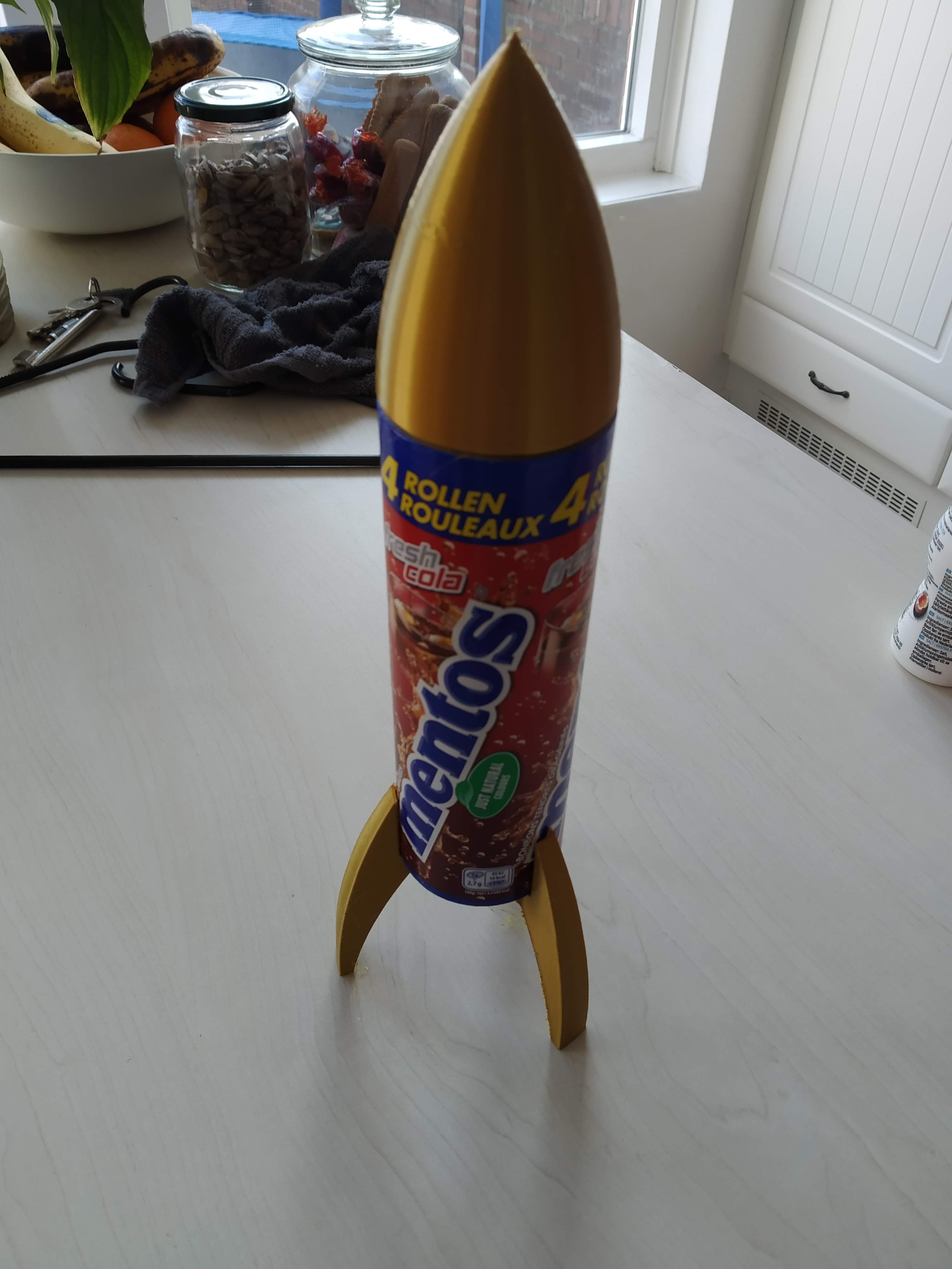 Rocket! from a tube mentos by Annoya | Download free STL model ...