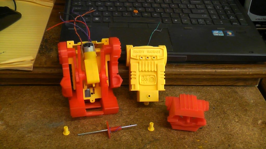 Rudy robot Mini V-2.5 walking robot by robothut | Download free STL ...