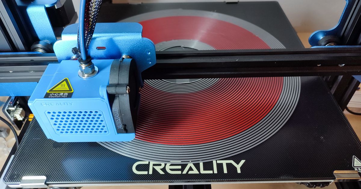 Two (or more) dual color filament, round shape 23,4m length twotone by ...