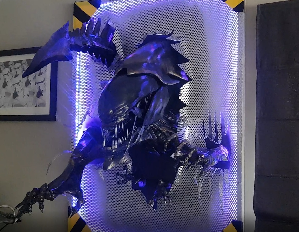 Alien Queen Teeth (full Size wall mount) por Jace1969 | Descargar ...