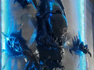 Alien Queen Teeth (full Size wall mount) by Jace1969 | Download free ...