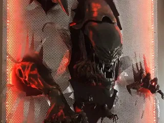 Alien Queen Teeth (full Size wall mount) by Jace1969 | Download free ...