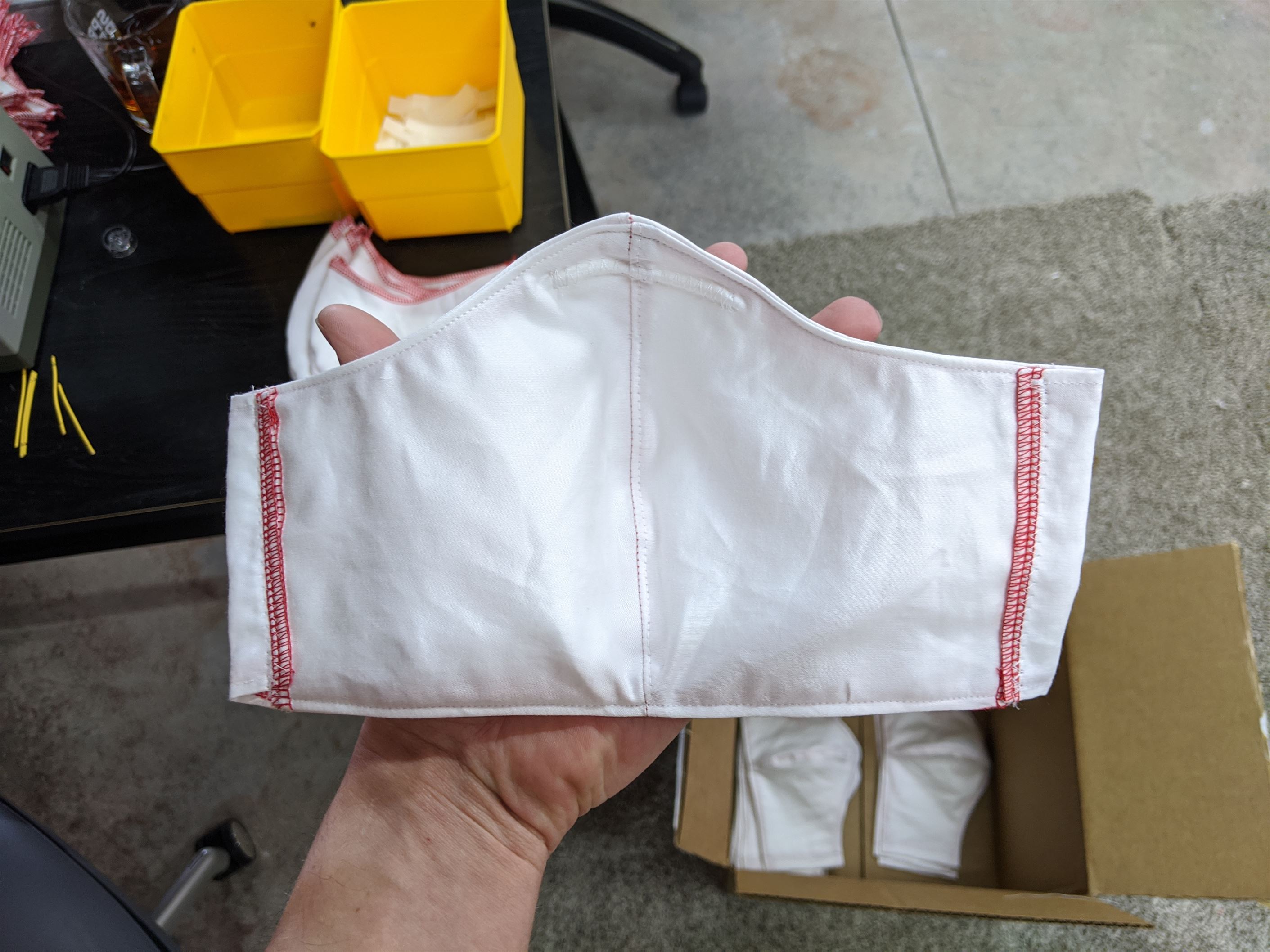 COVID Face Mask Template by loidolt | Download free STL model ...