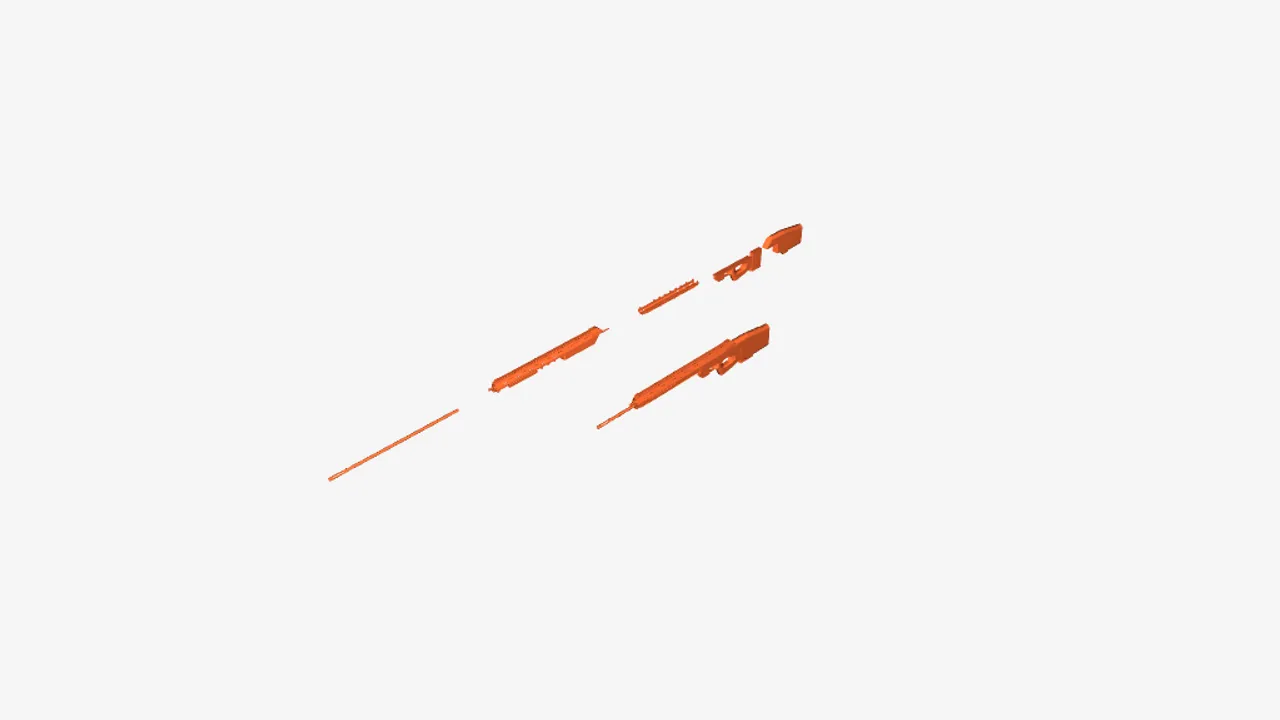 M75A2 Rifle by Jace1969 | Download free STL model | Printables.com