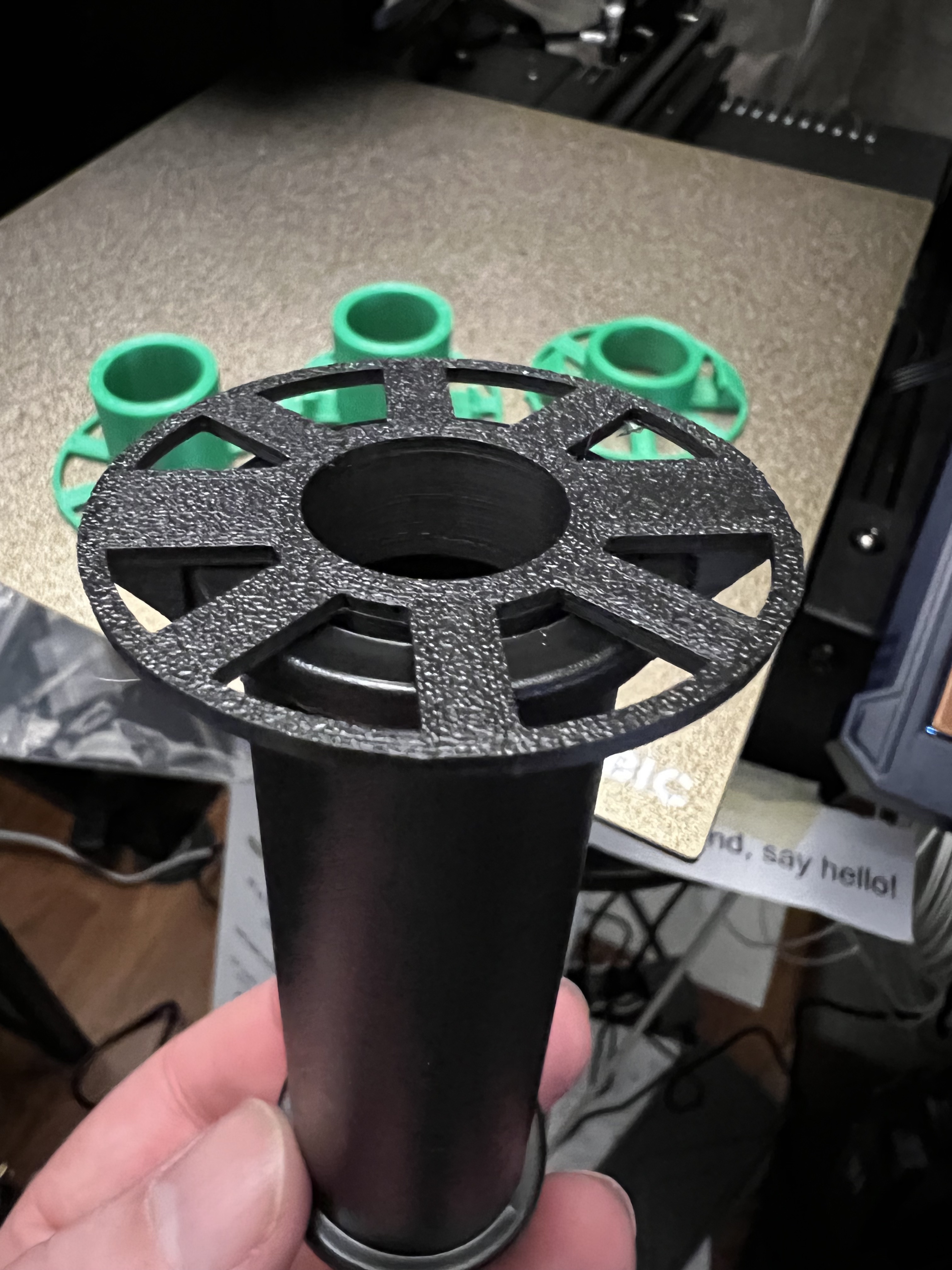 Filament Spool Holder End-cap (Ender 3 Pro, etc) by scandiprint3d ...