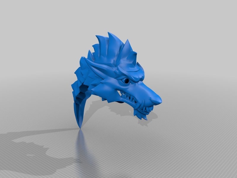 Fortnite Wolf Head / Mask por Jace1969 | Descargar modelo STL gratuito ...