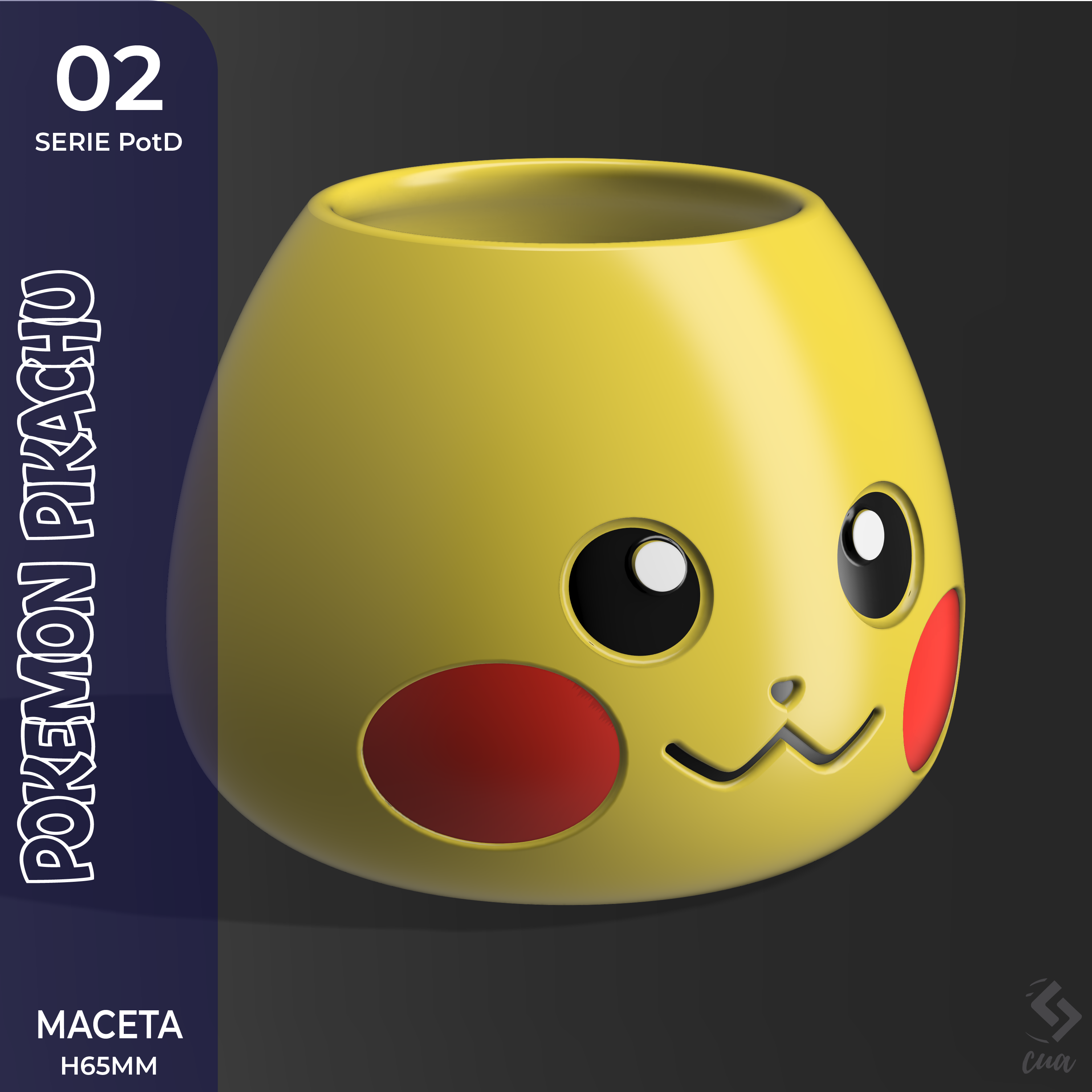 Pot D_02 by 3Dcua | Download free STL model | Printables.com