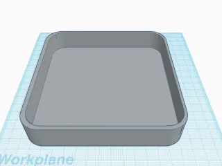 Simple key tray by Chayapol_lert | Download free STL model | Printables.com