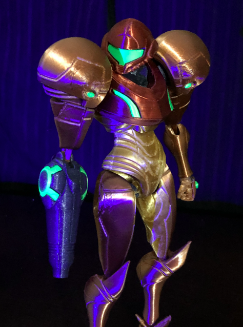 Samus from Metroid Articulated Figure by OpenFigure3D | Download free ...