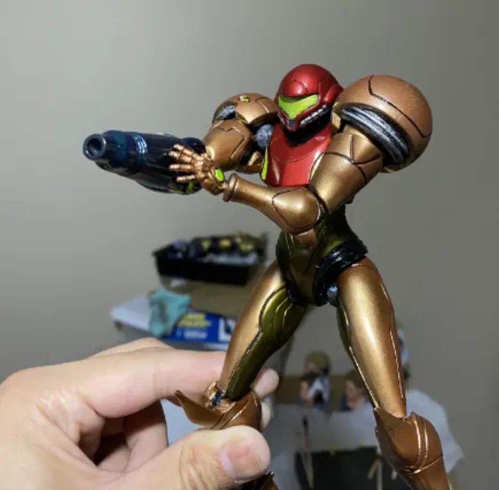 Samus from Metroid Articulated Figure by OpenFigure3D | Download free ...