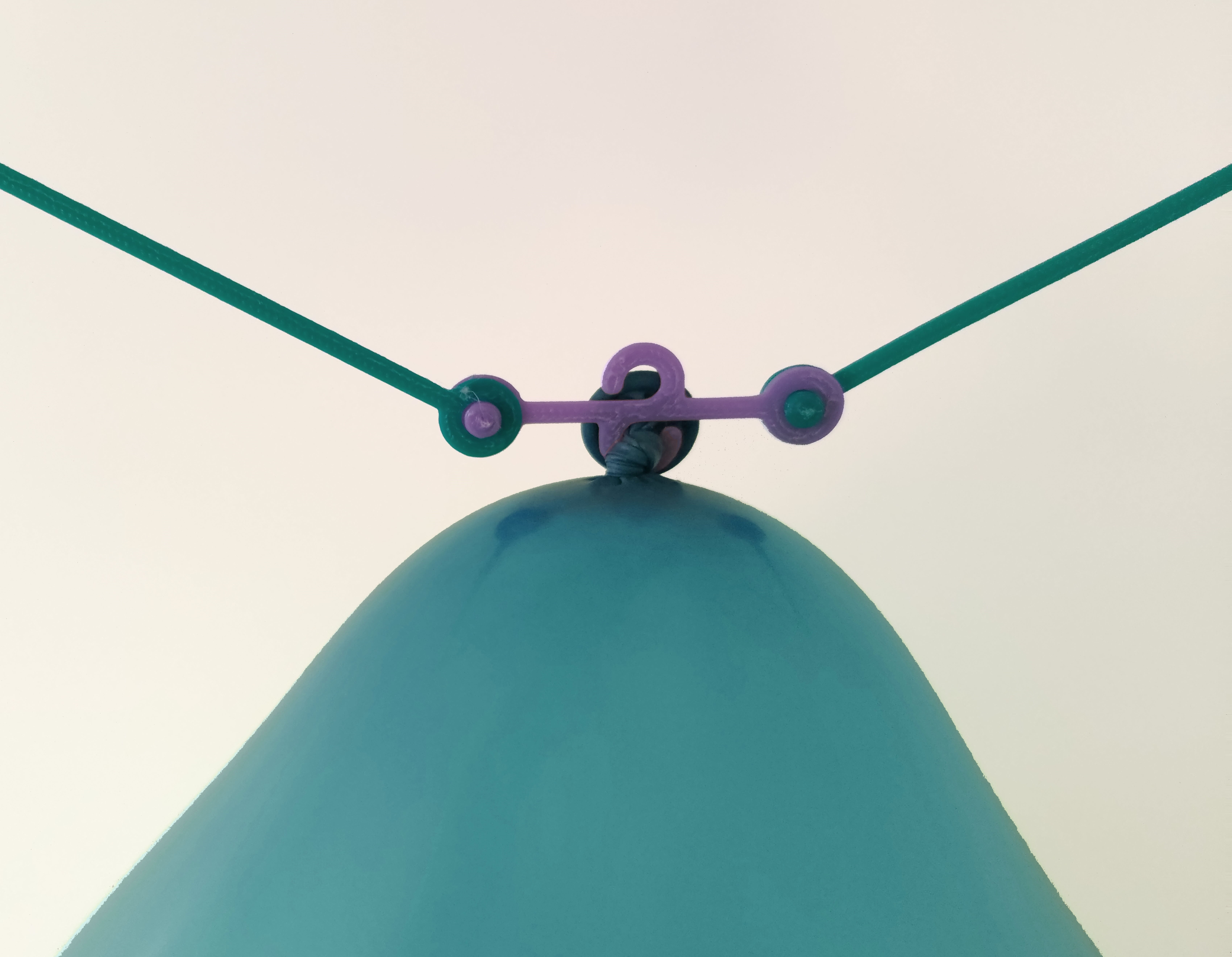 Party Flags - Balloon Hook by Quin | Download free STL model ...