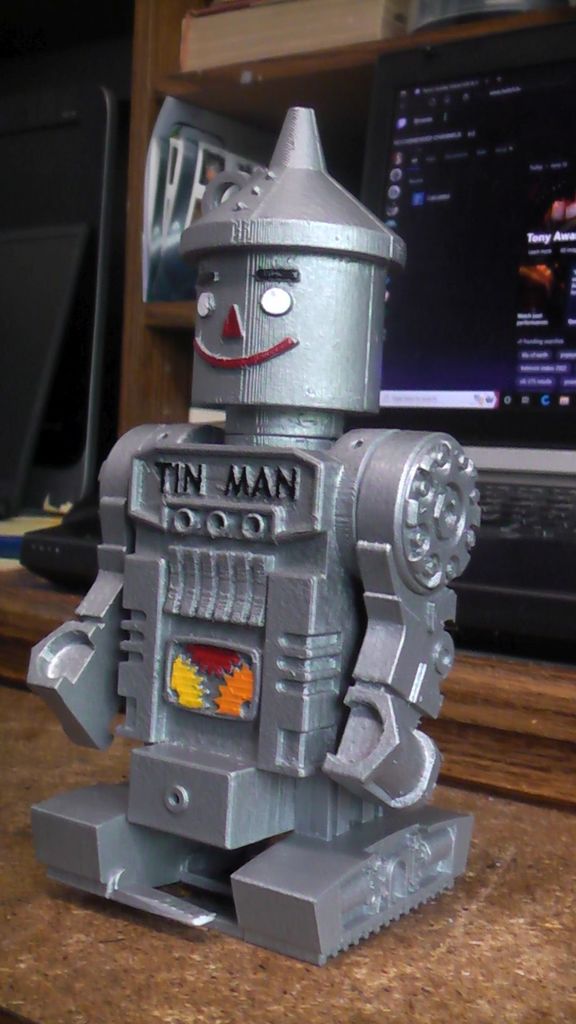 Scale walking "Remco" Tin Man robot by robothut | Download free STL ...