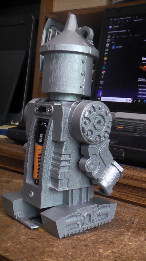 Scale walking "Remco" Tin Man robot by robothut | Download free STL ...