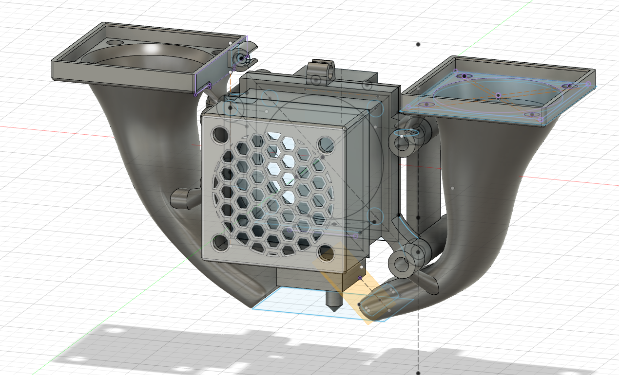 Biqu B1 SE Plus Cooling Assembly - Hot end and Parts Cooling by abartoe ...