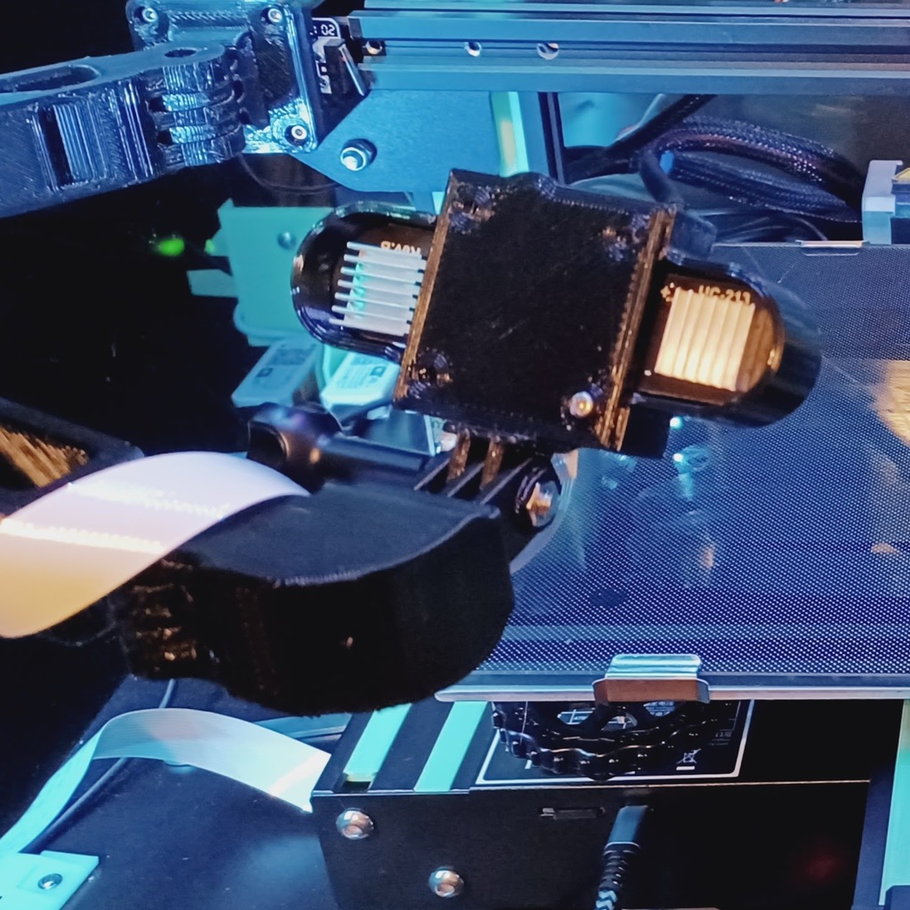 Raspberry Pi CAM Elbow w/ GoPro attachment by LeeOtts | Download free ...