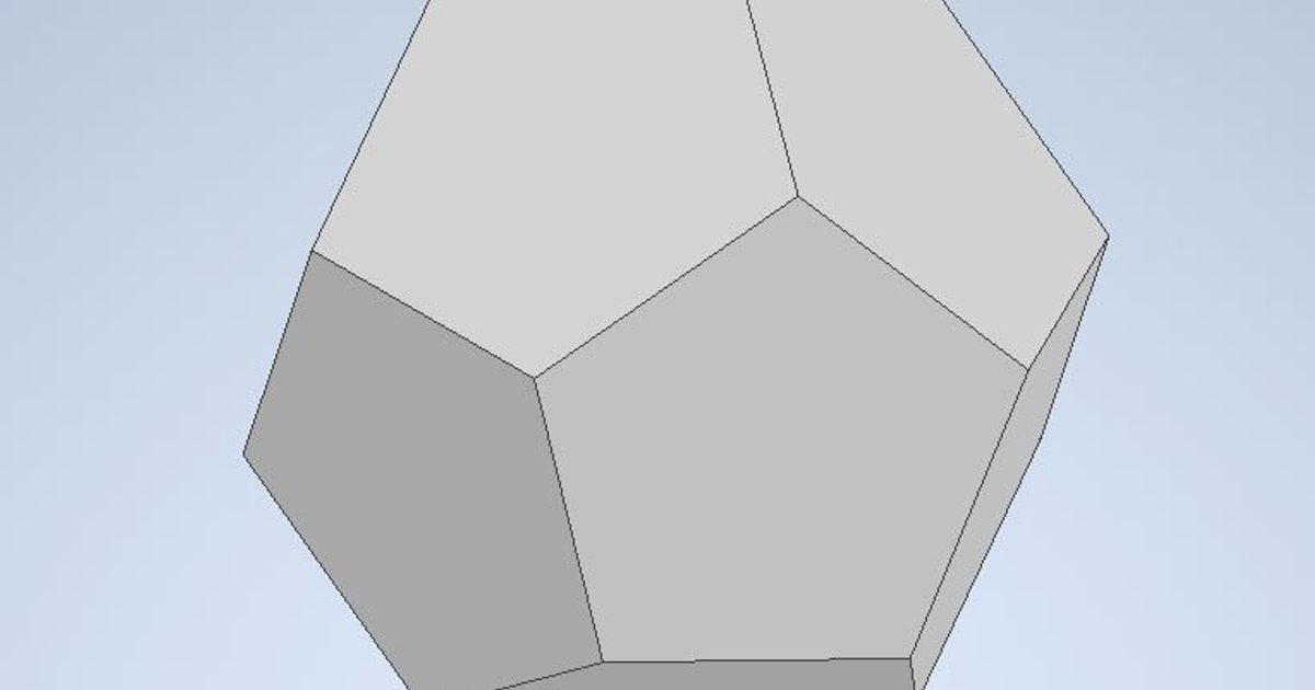 twelve sided die by Xavier | Download free STL model | Printables.com