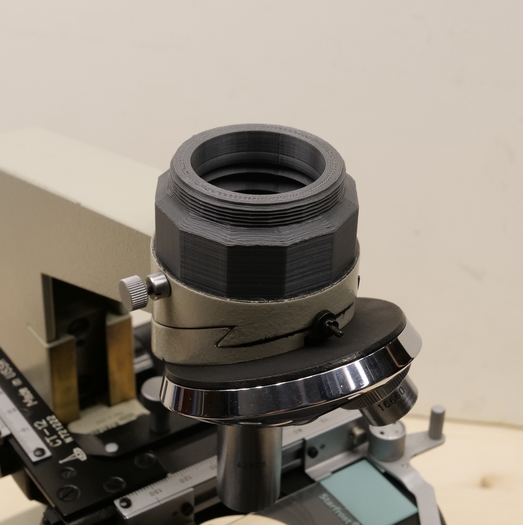 Lomo microscope to M42 adapter by Elektronaut | Download free STL model ...