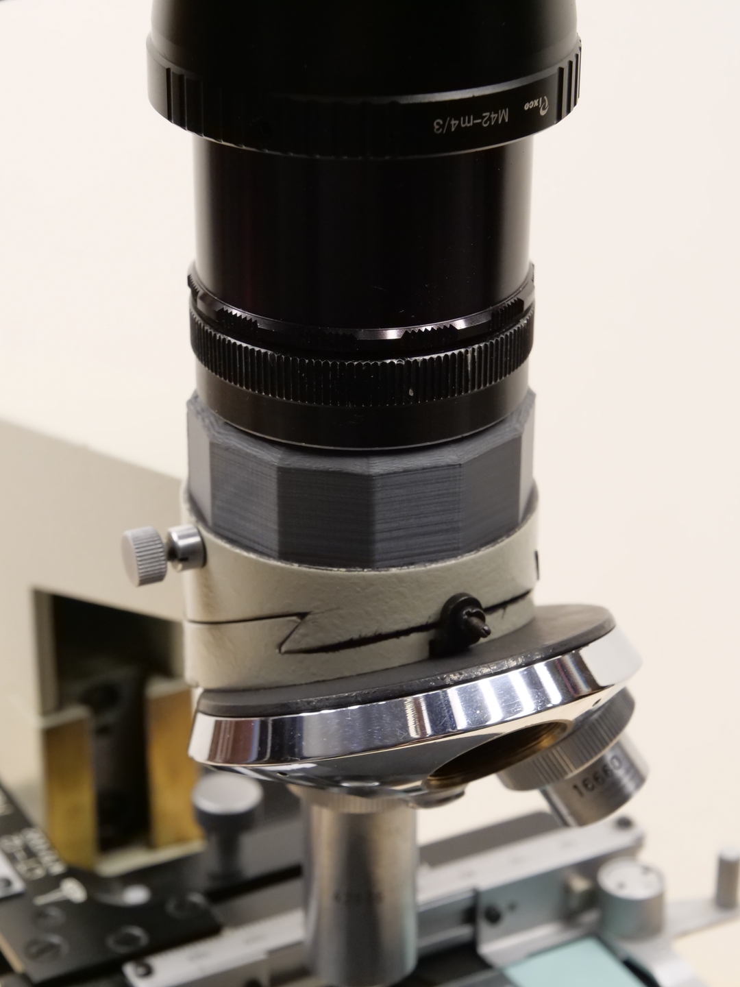 Lomo microscope to M42 adapter by Elektronaut | Download free STL model ...