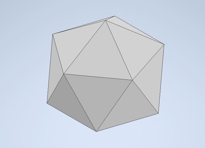 twenty sided die by Xavier | Download free STL model | Printables.com