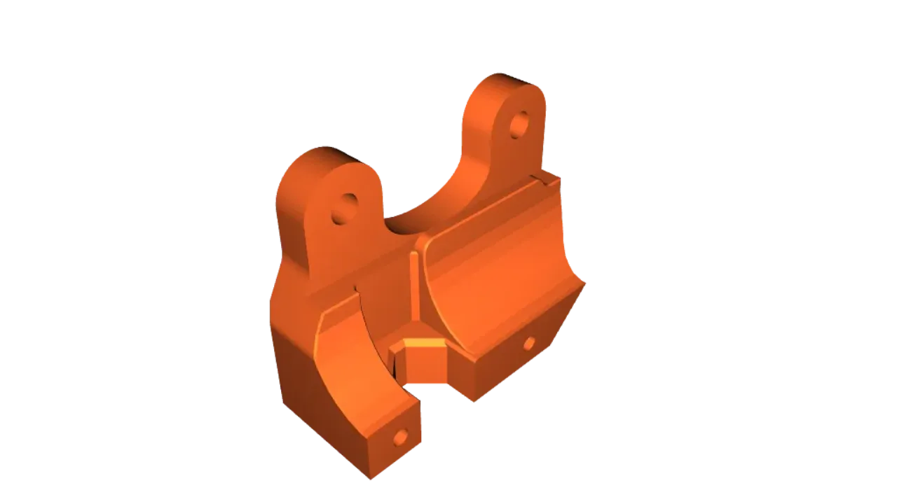 Direct Drive Adapter - Sturdy - Ender 3 by rosenbjerg | Download free ...