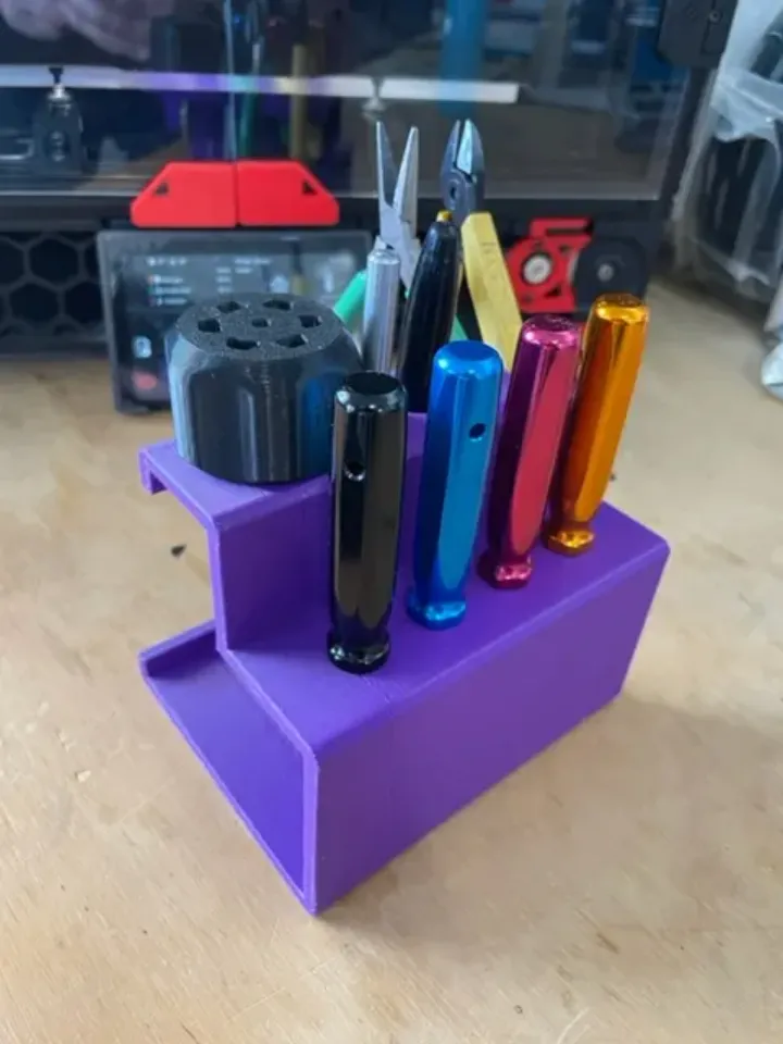 Simple Tool Holder by Rad Racer | Download free STL model | Printables.com