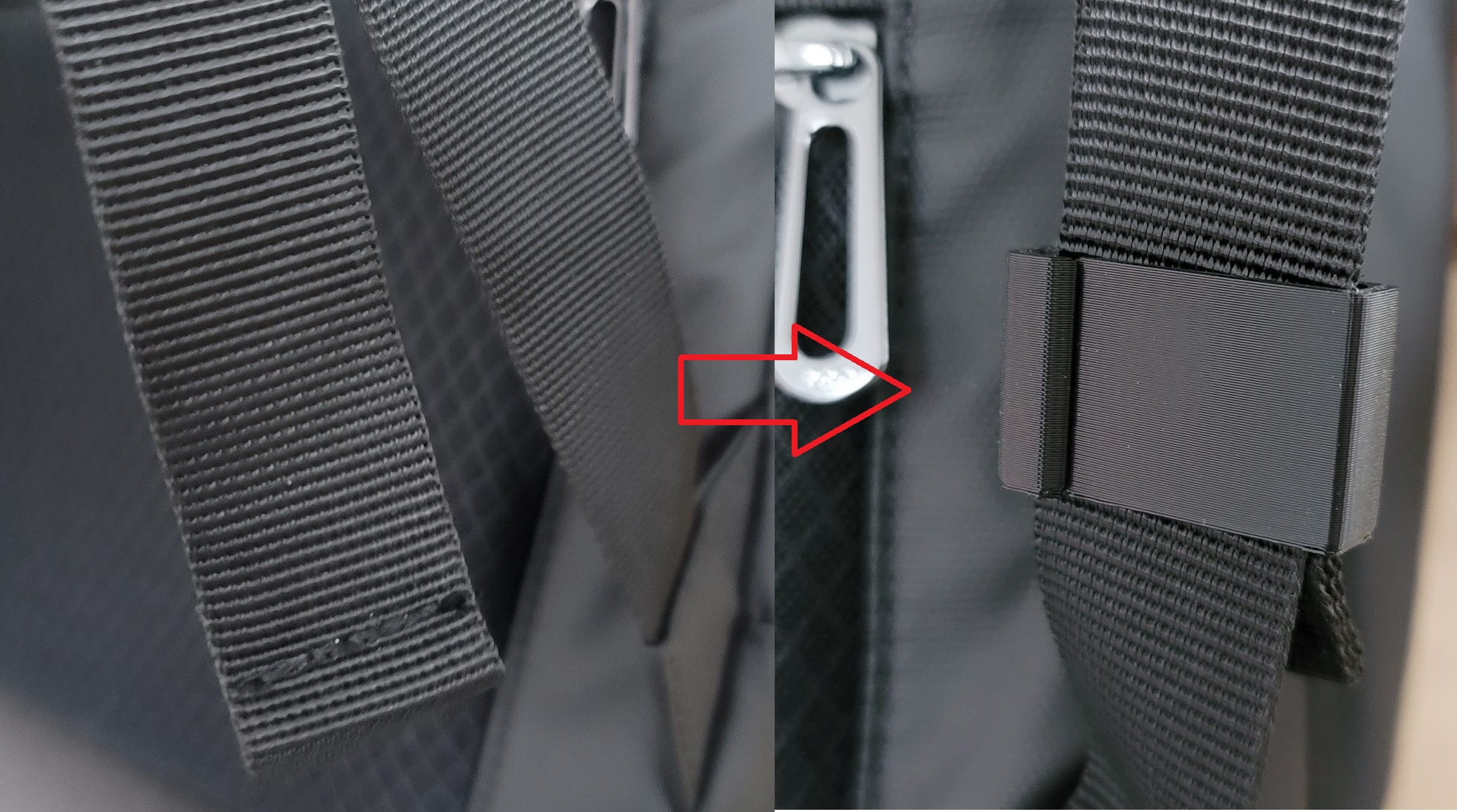 backpack strap clip by chany | Download free STL model | Printables.com