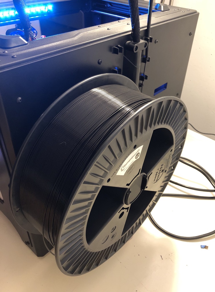 FlashForge Creator Pro Spool Holder for filamentworld.de 2.5kg spools ...