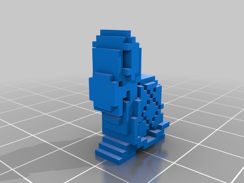 Super Mario Bros. 8 Bit "3D-Tiles" by d4Rk | Download free STL model ...